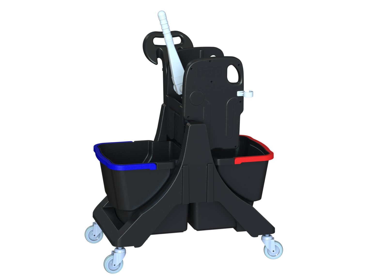 ECOBLACK 45 DOUBLE BUCKET TROLLEY – Chemkor Chemical Supplies CC