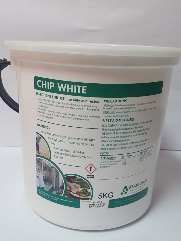 Chip White – Chemkor Chemical Supplies CC