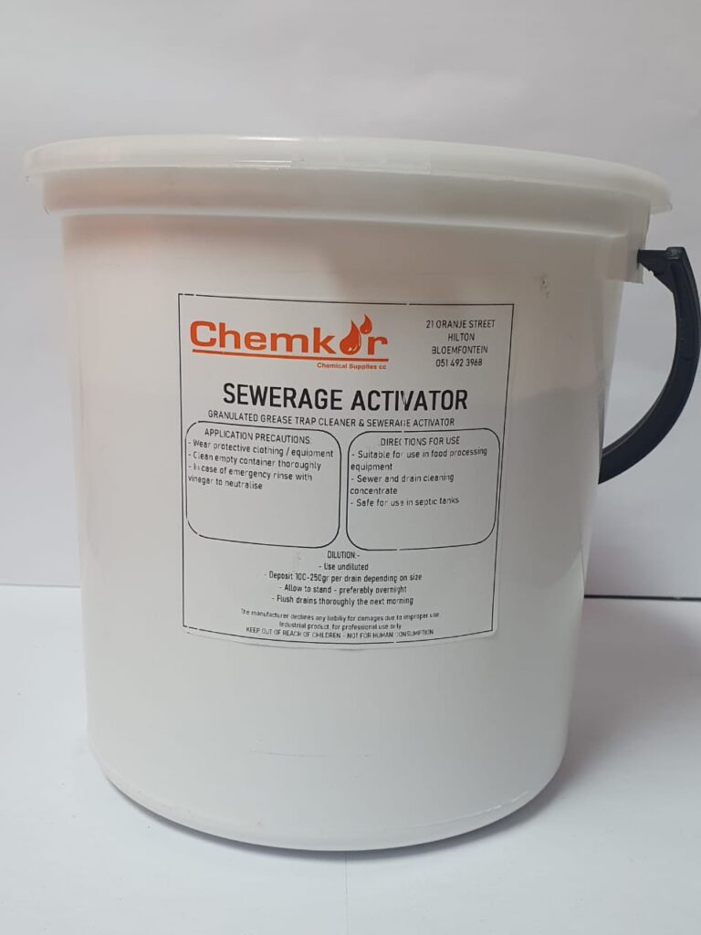 Sewerage Activator – Chemkor Chemical Supplies CC